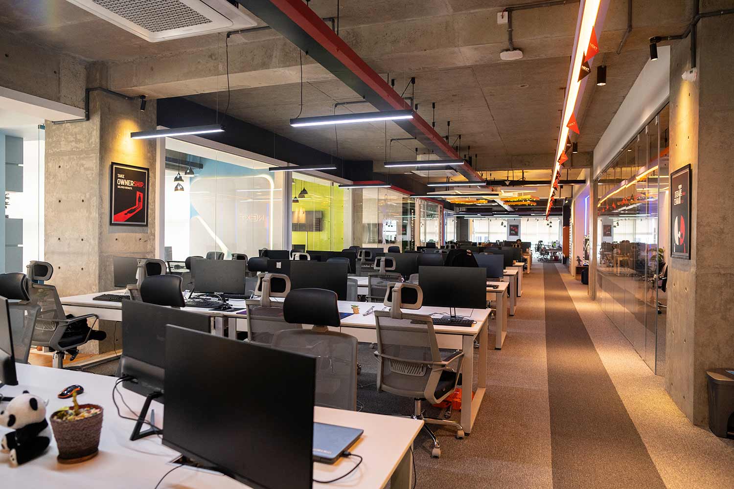 Next Venture HQ, Office Interior - Volumetric Designers