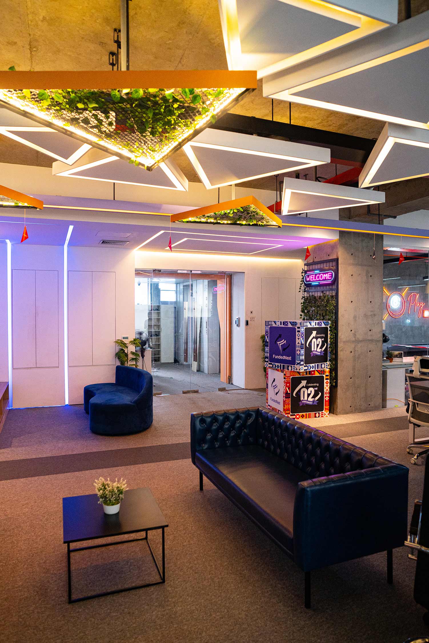 Next Venture HQ, Office Interior - Volumetric Designers