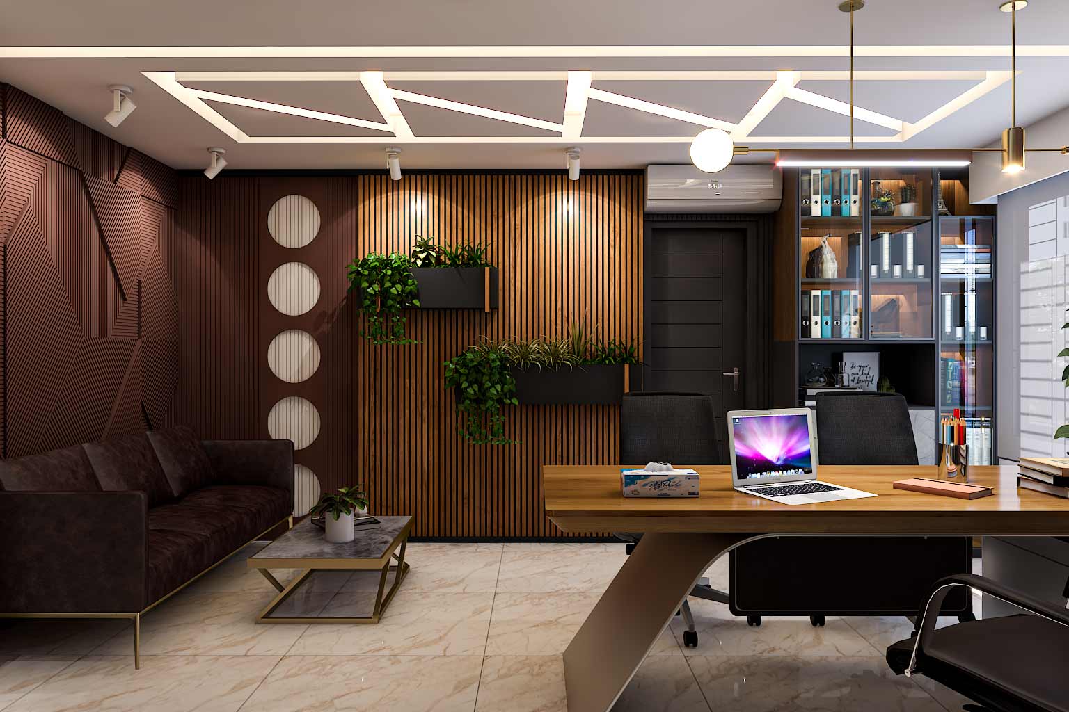 Bhairab, Office Interior - Volumetric Designers